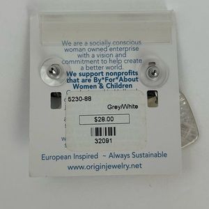 Origin Jewelry | Jewelry | New Origin Jewelry Womens Earrings Gray ...